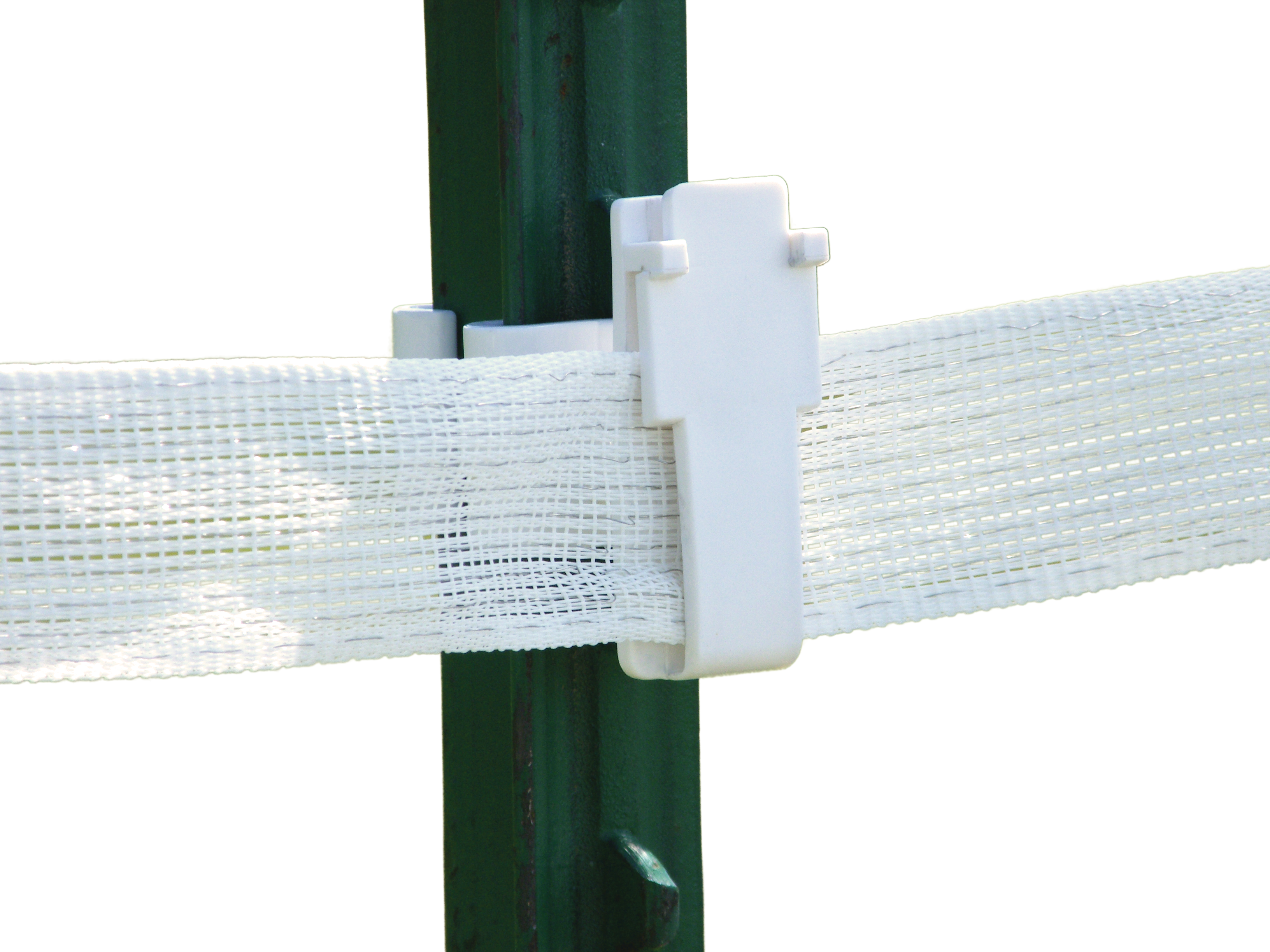 Patriot White T-Post Wide Tape Insulator - Pack of 25 – American Farm ...