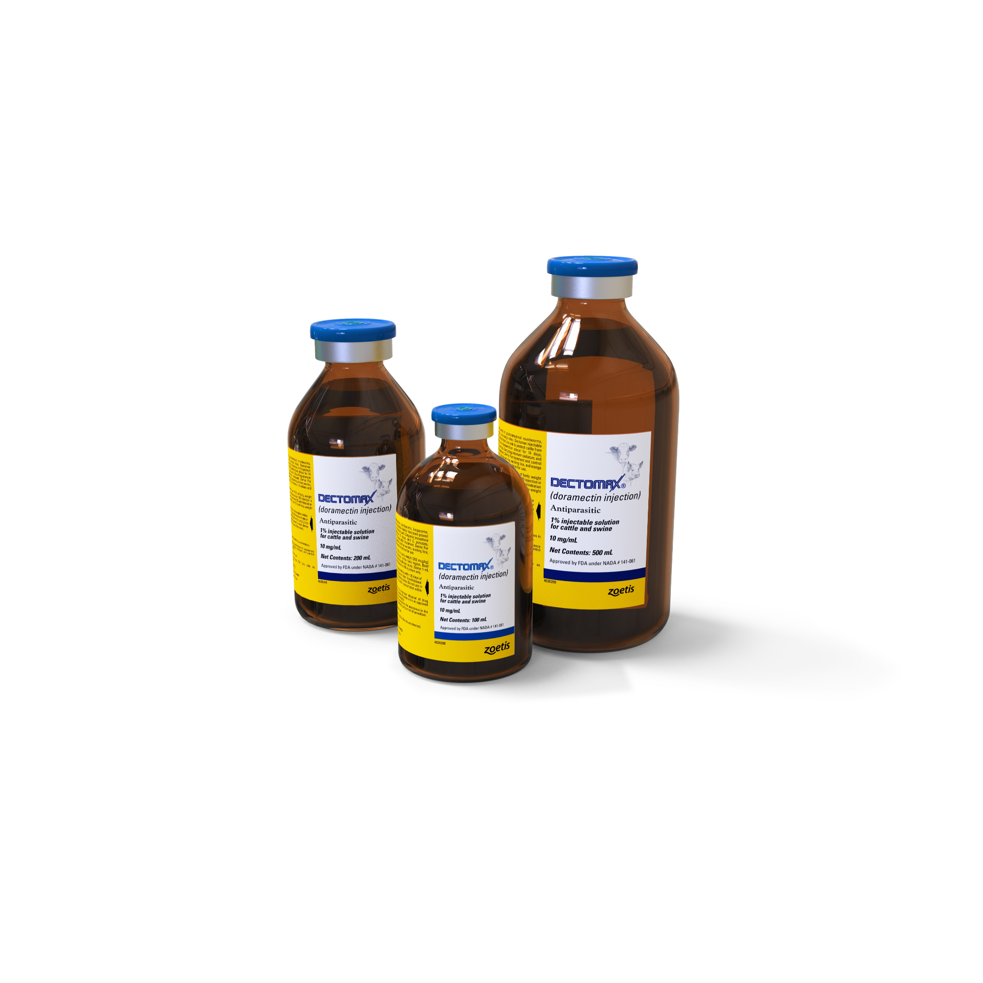 Zoetis Dectomax Injectable Solution for Cattle & Swine – Parasite Cont ...