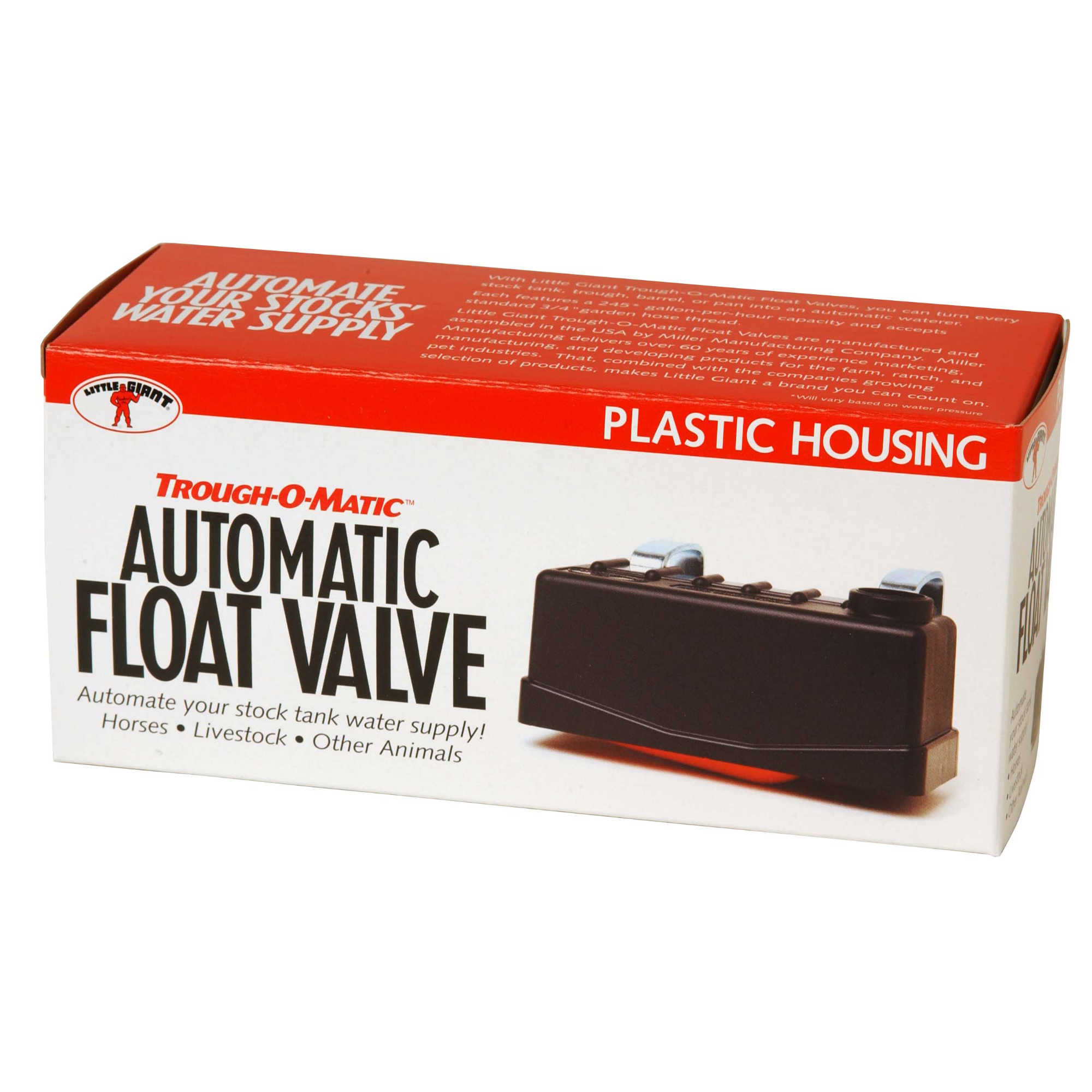 Little Giant Plastic Automatic Stock Tank Float Valve | Automatic Wate ...