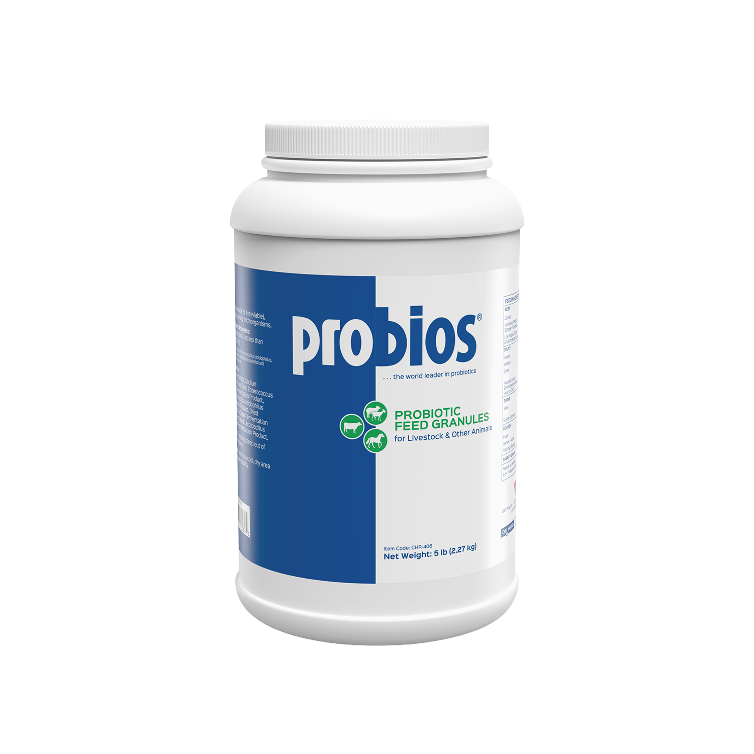 Probios Feed Granules 5 lb – Livestock Probiotic Digestive Support ...
